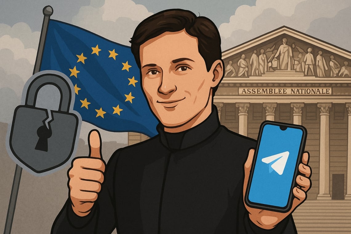 Telegram verdedigt de privacy: Durov tegen de backdoors in Europa