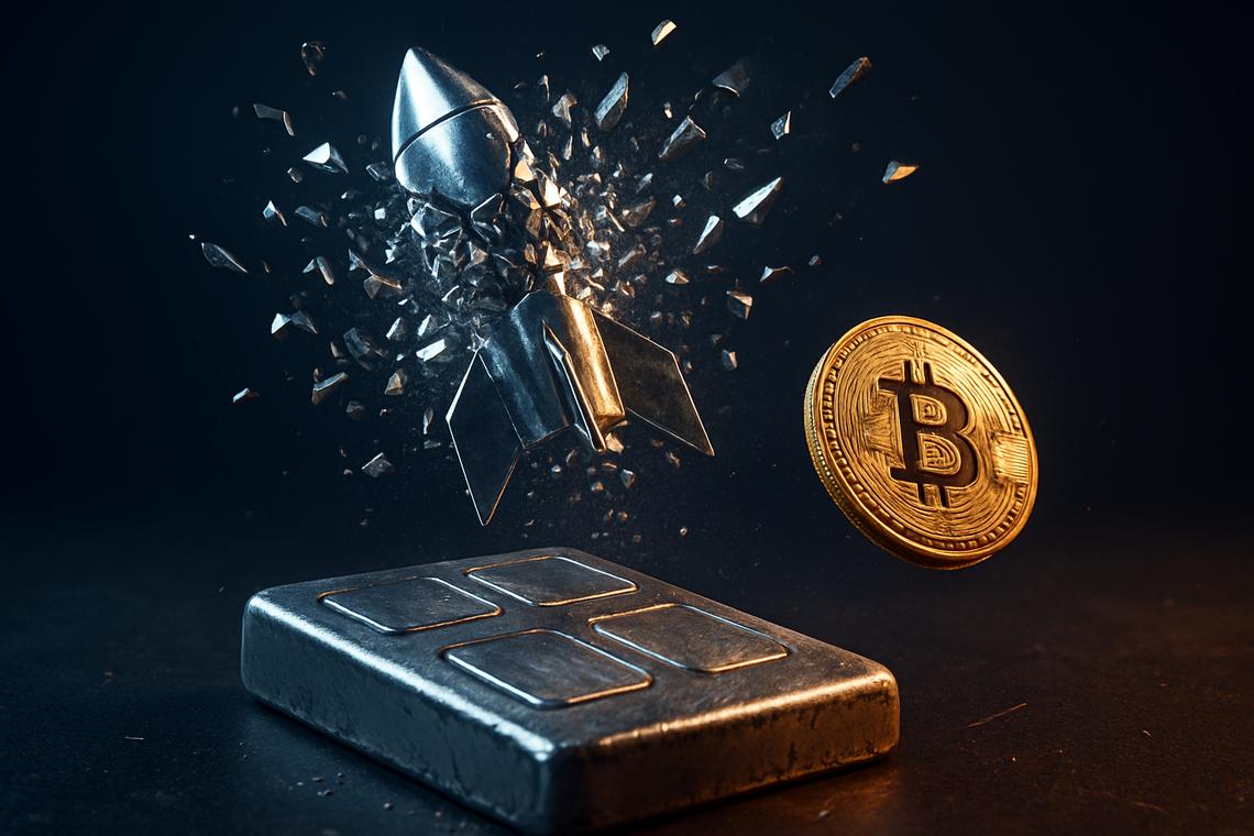 Bitcoin-Silber-Verhältnis signalisiert Volatilität in Silbermärkten